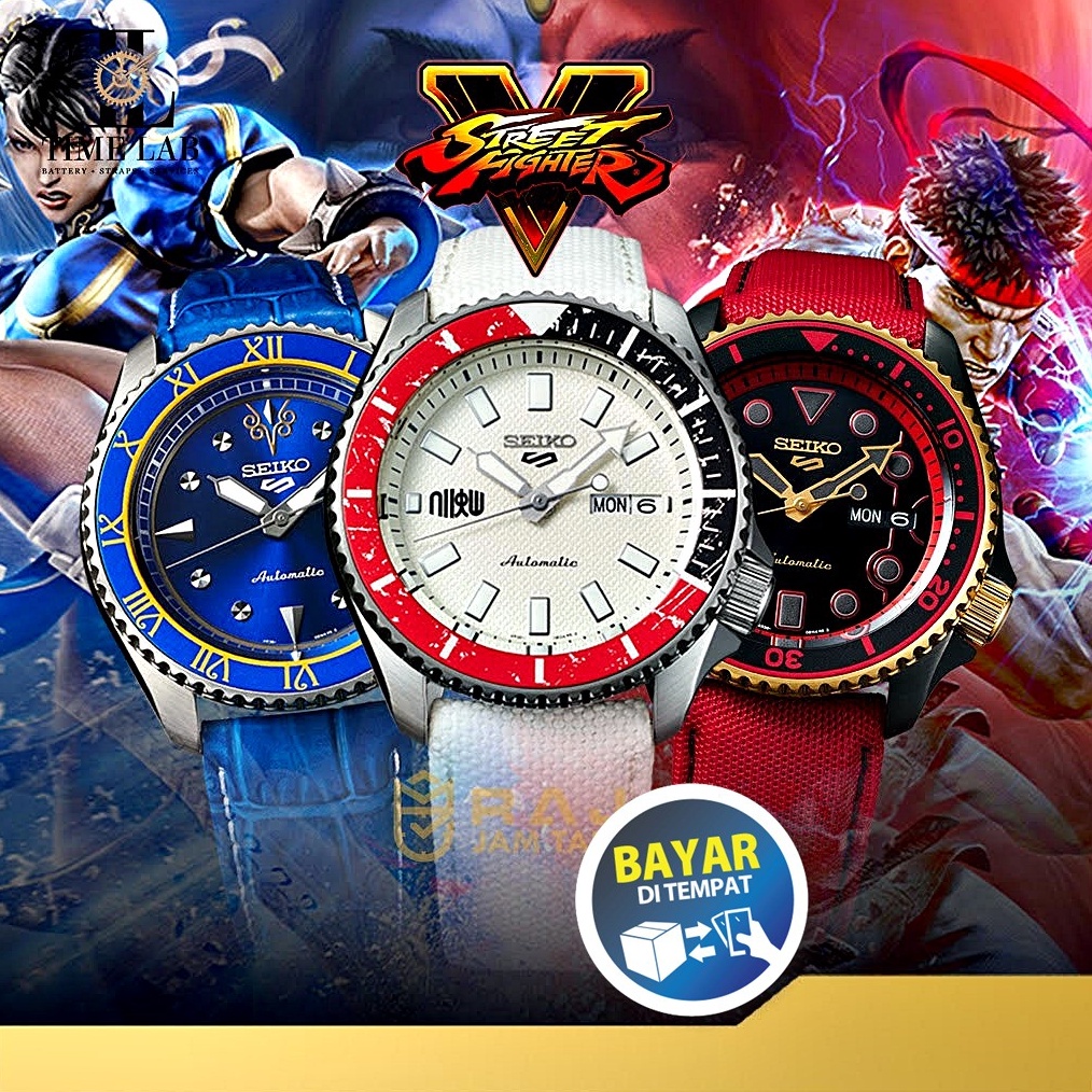 Street Fighter x new Seiko