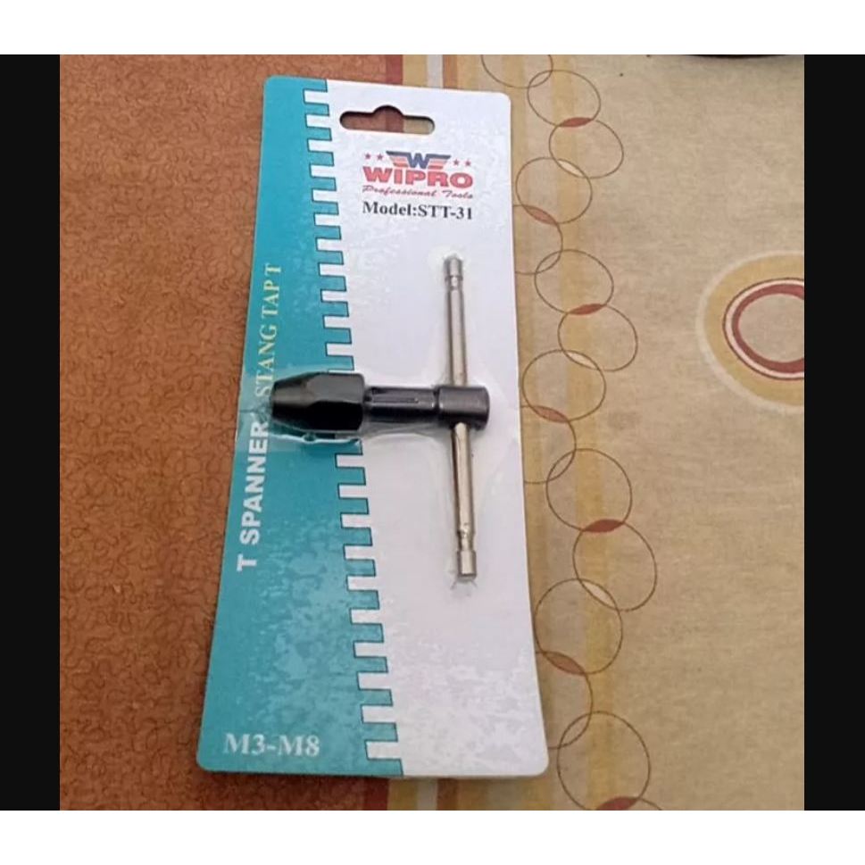 Jual WIPRO STT-31 GAGANG STANG HAND TAP MODEL T 1/4" HEAVY DUTY | Shopee Indonesia