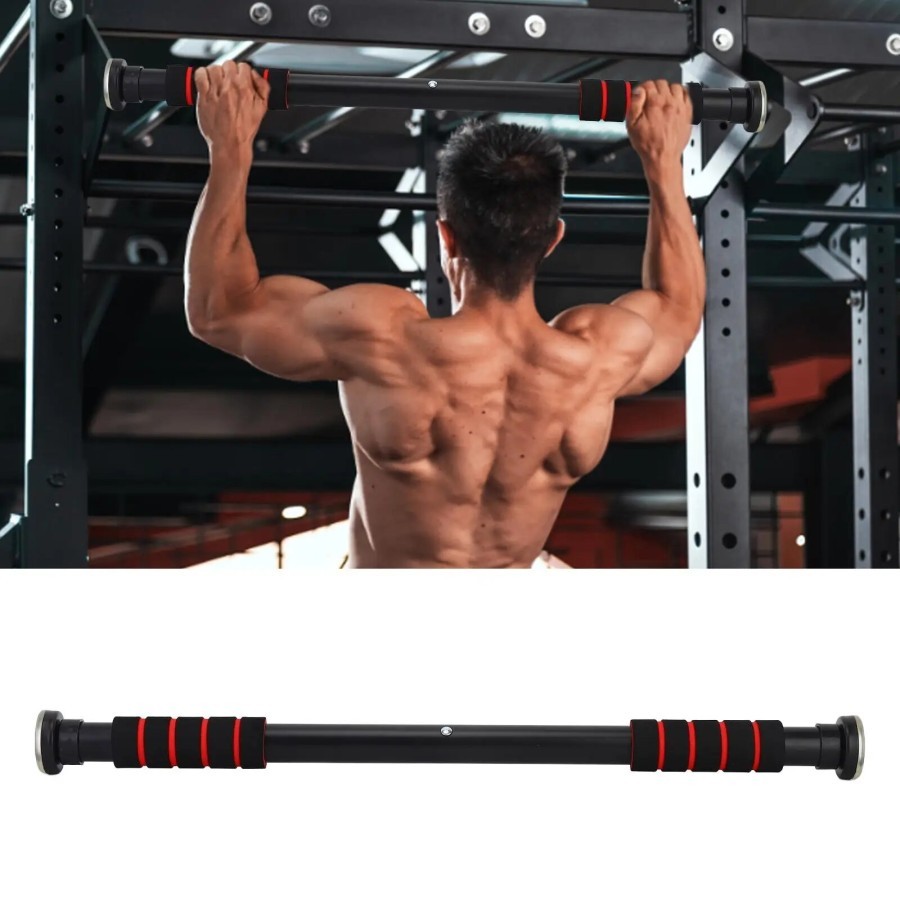 Jual Tiang Fitness Pull Up Bar Door Chin Up Bar Iron Door Gym Kusen ...