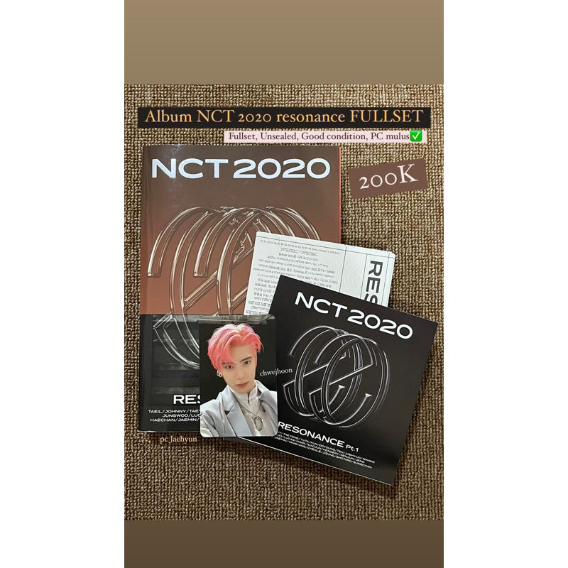 Jual Album NCT 2020 resonance FULLSET | Shopee Indonesia