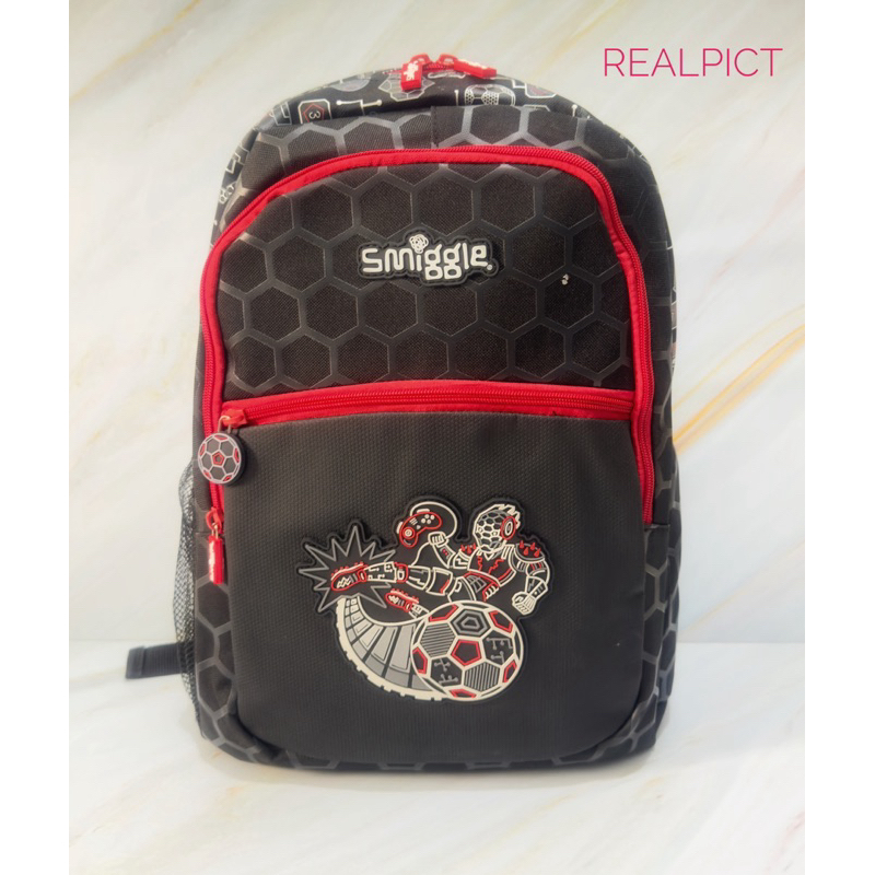 Jual Tas Ransel Migle Soccer Red Macy’s Senior Backpack - 10001014 ...