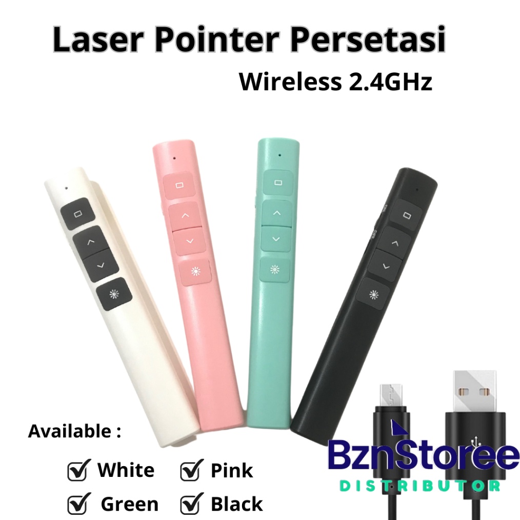 Jual Product Laser Pointer Wireless Pointer Presentasi Presenter USB ...