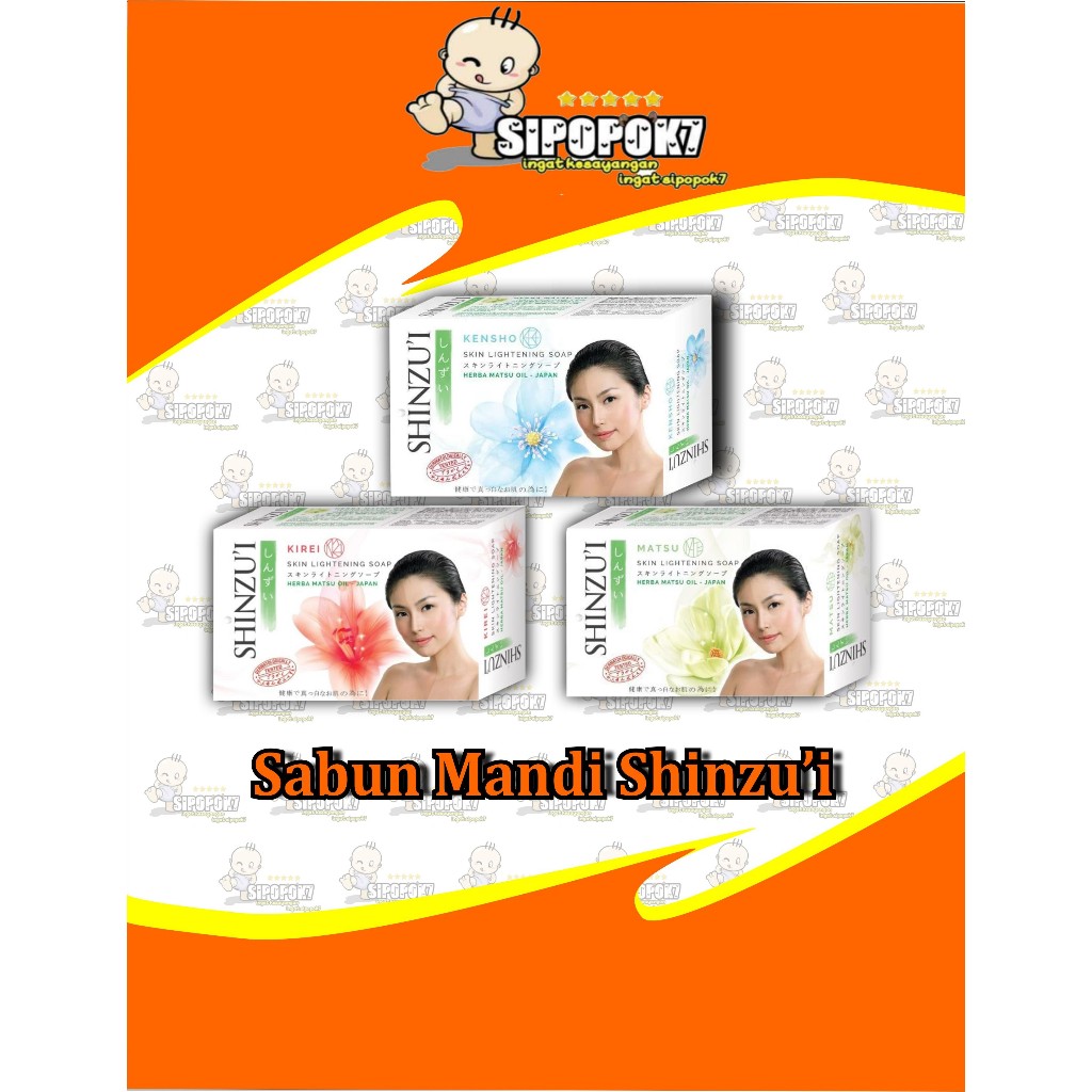 Jual SHINZU'I Skin Lightening Bar Soap Kirei 80 g 80g | Shopee Indonesia