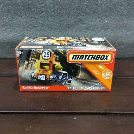 Jual Matchbox Power Grabs Speed Trapper Orange | Shopee Indonesia