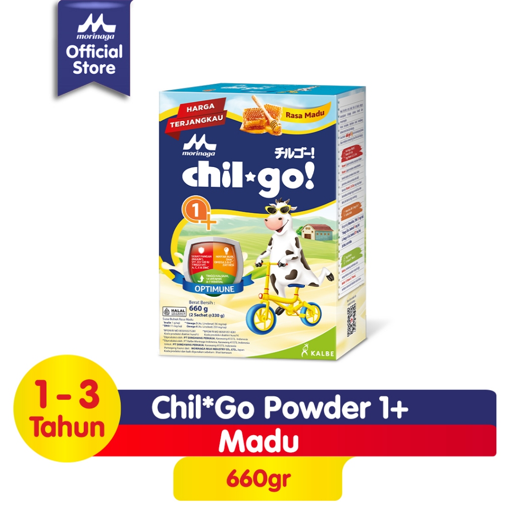 Jual Chil Go Powder 1+ Madu 2x330g Susu Bubuk dukung Tumbuh Kembang ...