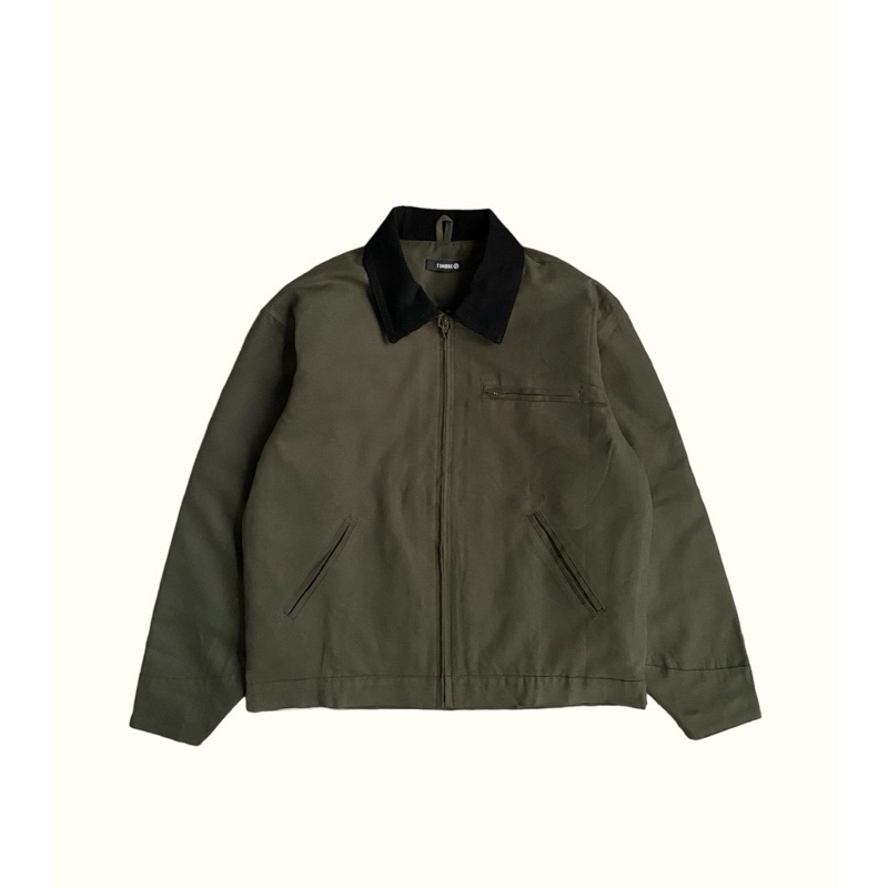 Jual Timbre work jacket green (alternative carhartt detroit) | Shopee ...