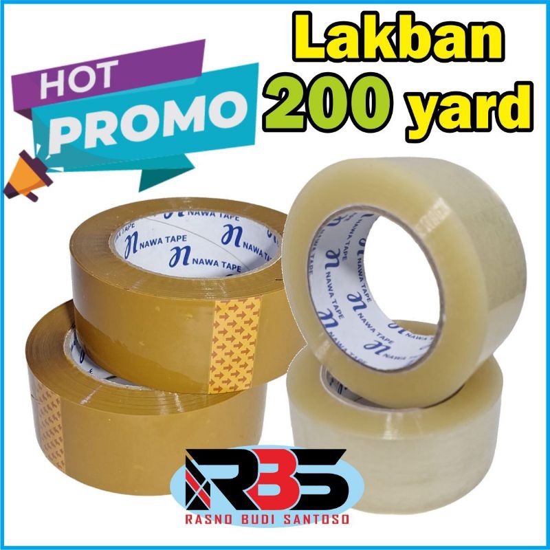 Jual LAKBAN BENING/LAKBAN COKLAT 200 YARD (6PCS) | Shopee Indonesia