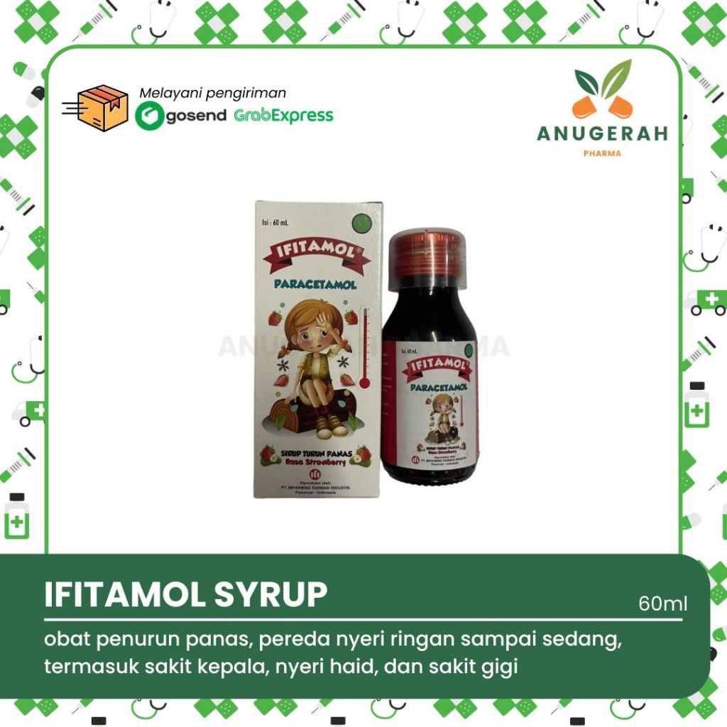 Jual Ifitamol Syrup 60ml | Paracetamol Syrup 60ml | Shopee Indonesia