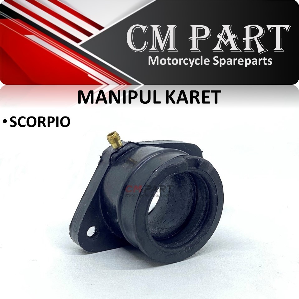 Jual INTAKE INTEK KARBURATOR MANIPUL MANIPOL KARET Scorpio /Scorpio Z ...