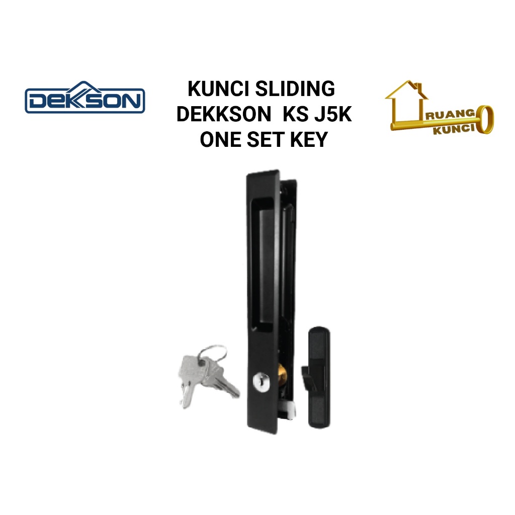 Jual KUNCI SLIDING DEKKSON KS J5K ONE SIDE KEY Kunci Handle Pintu ...
