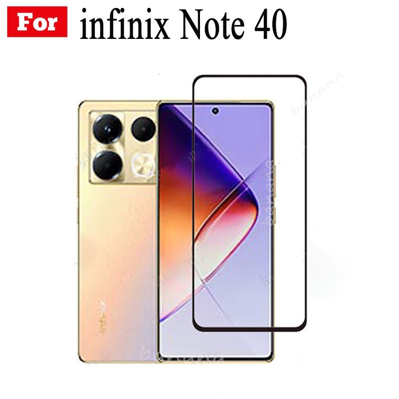 Jual Anti Gores Infinix Note 40S / 40 Pro Plus 4G 5g Tempered Glass Uv Liquid Screen Guard ...