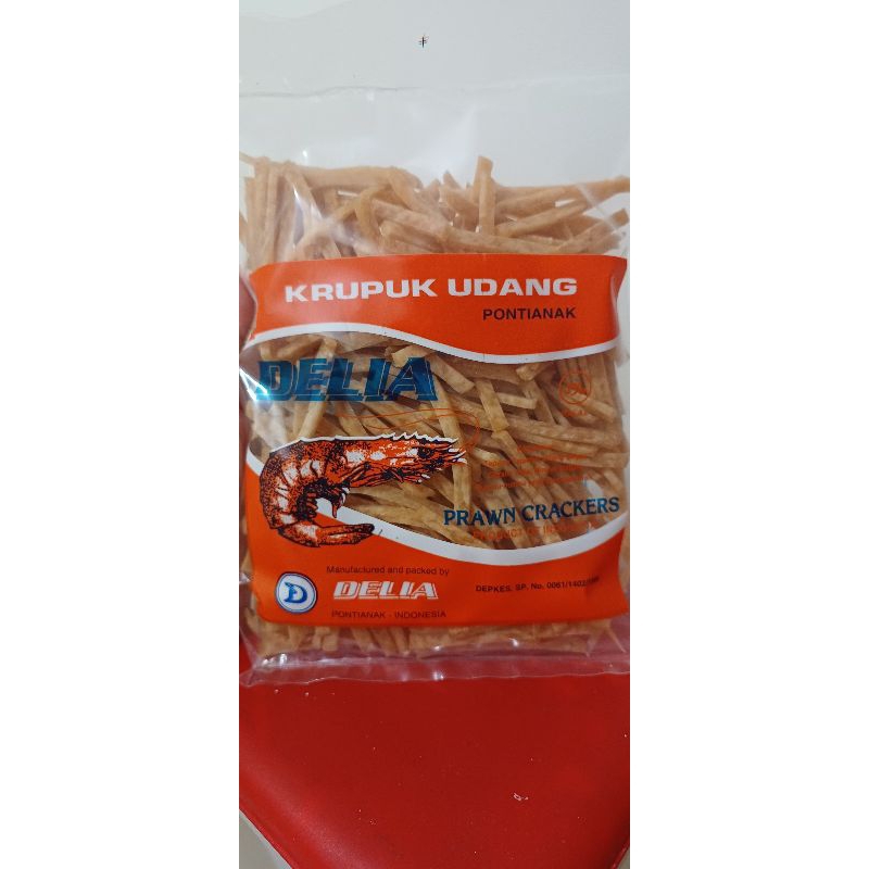 Jual Kerupuk Stik Udang Delia Pontianak | Shopee Indonesia