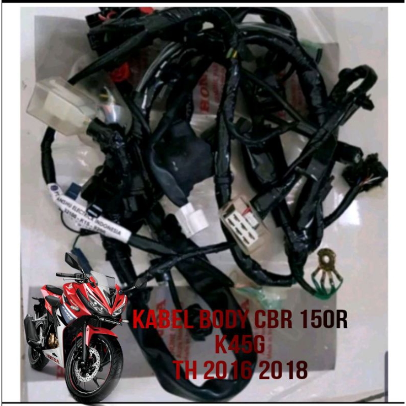 Jual Kabel body wire wiring harness set original cbr 150r facelift k45g ...