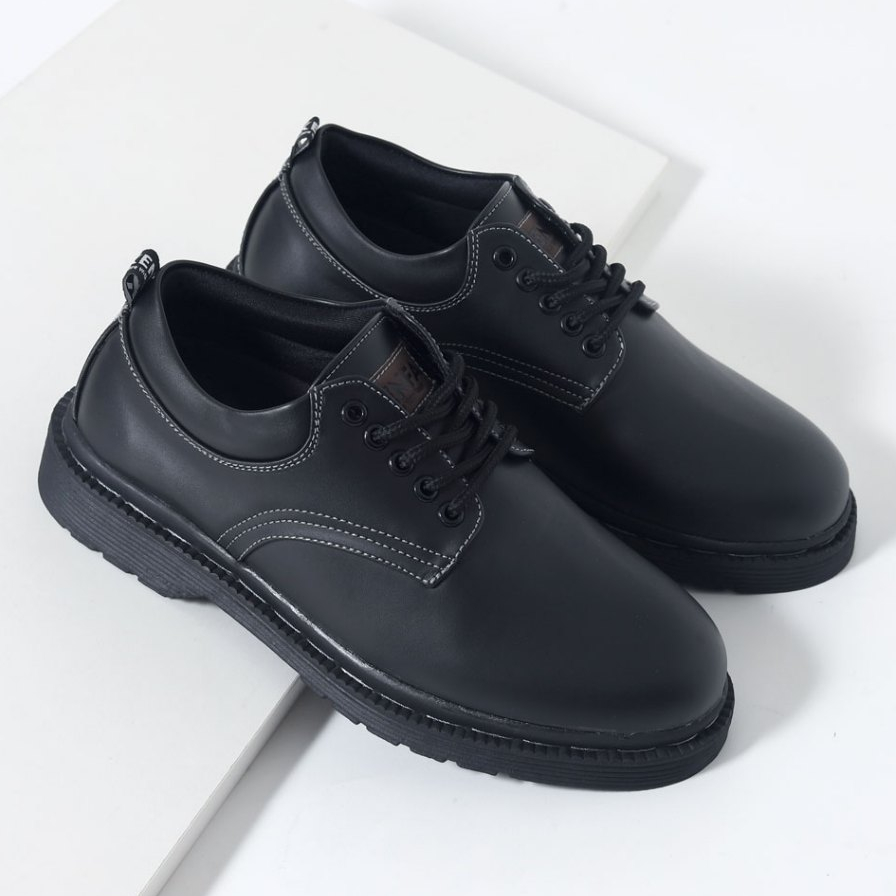 Jual Kenfa - Safer Black Sepatu Formal Pria Wanita Casual Kerja Kantor ...