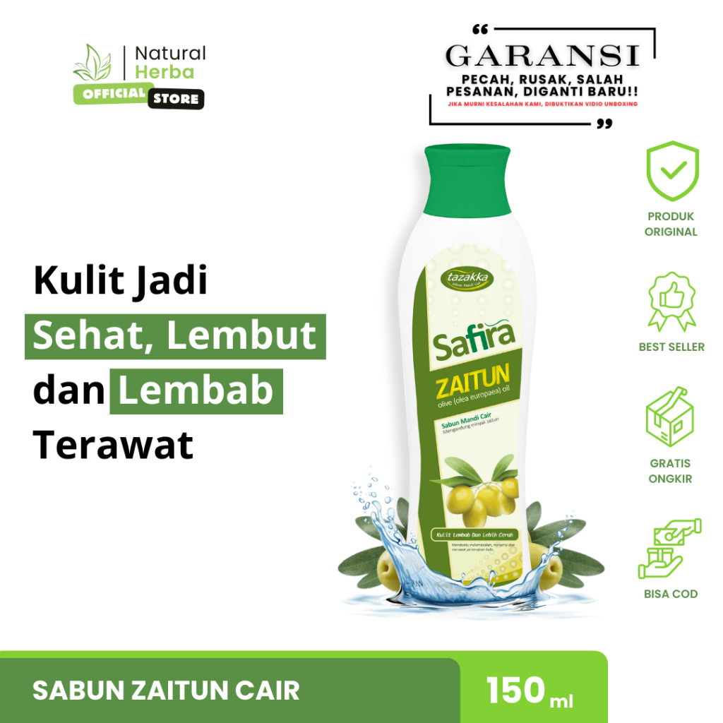 Jual Sabun Mandi Cair Minyak Zaitun Bikin Kulit Jadi Sehat, Lembut dan ...