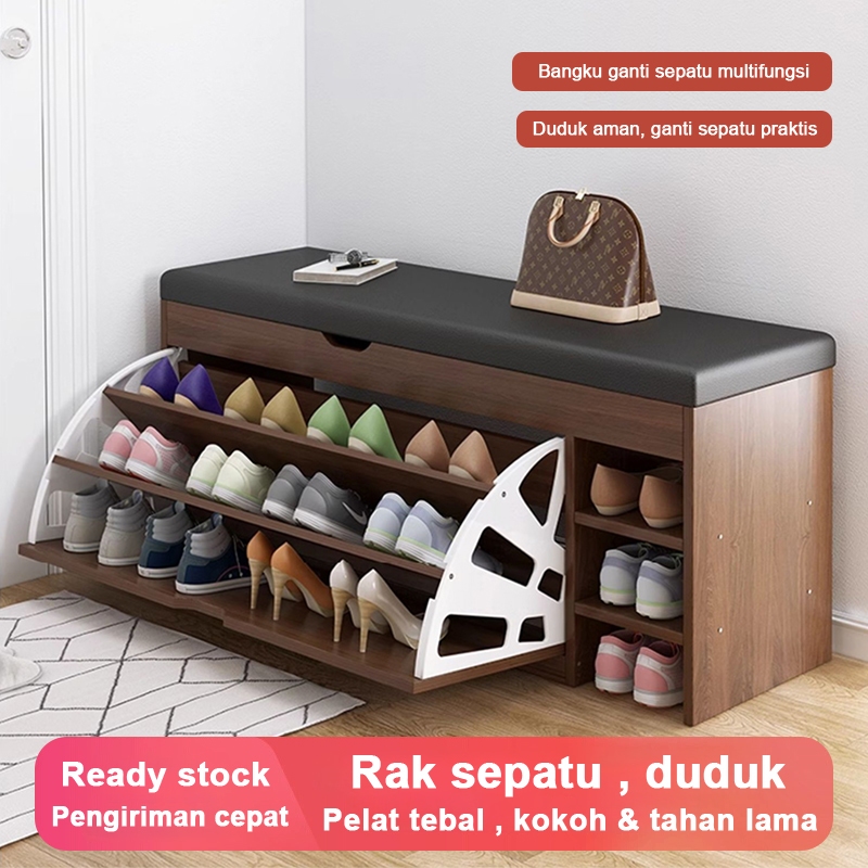 Jual MBK-Sepatu Layer Puff Duduk Rak Sepatu Sofa Lemari Sepatu Simple ...