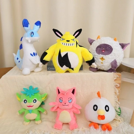 Jual Boneka Game Palworld Lamball Plush Toy Kawaii Palworld Palu Anime ...