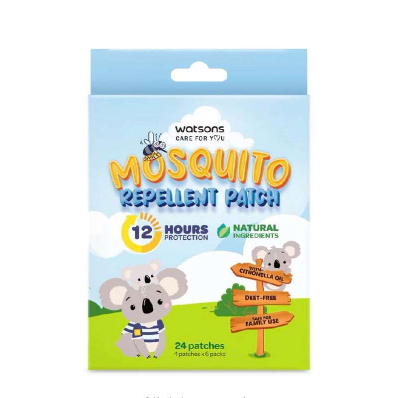 Jual mosquito repellent patch 12 hours protection 24s | Shopee Indonesia