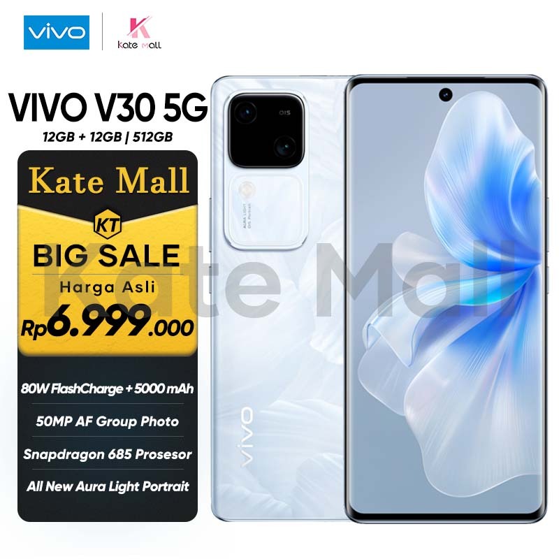 Jual Vivo Y100/V30/V30E 5G NFC RAM 8GB+8GB Extended ROM 256GB Hp Vivo ...
