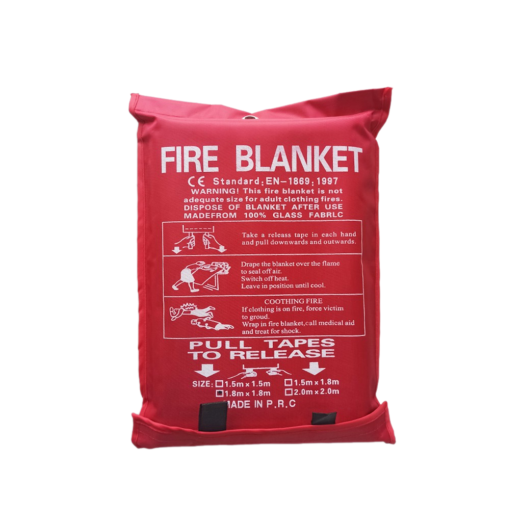 Jual Fire Blanket / Kain Selimut Alat Pemadam Kebakaran - 1.2m x 1.2m | Shopee Indonesia