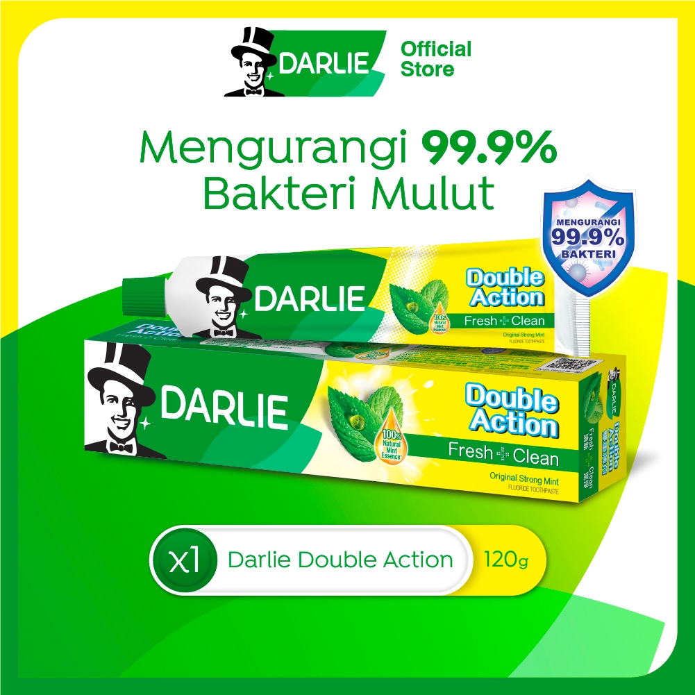 Jual DARLIE Double Action Mint Pasta Gigi 120 gr - 1 Pcs - (Variasi) | Shopee Indonesia