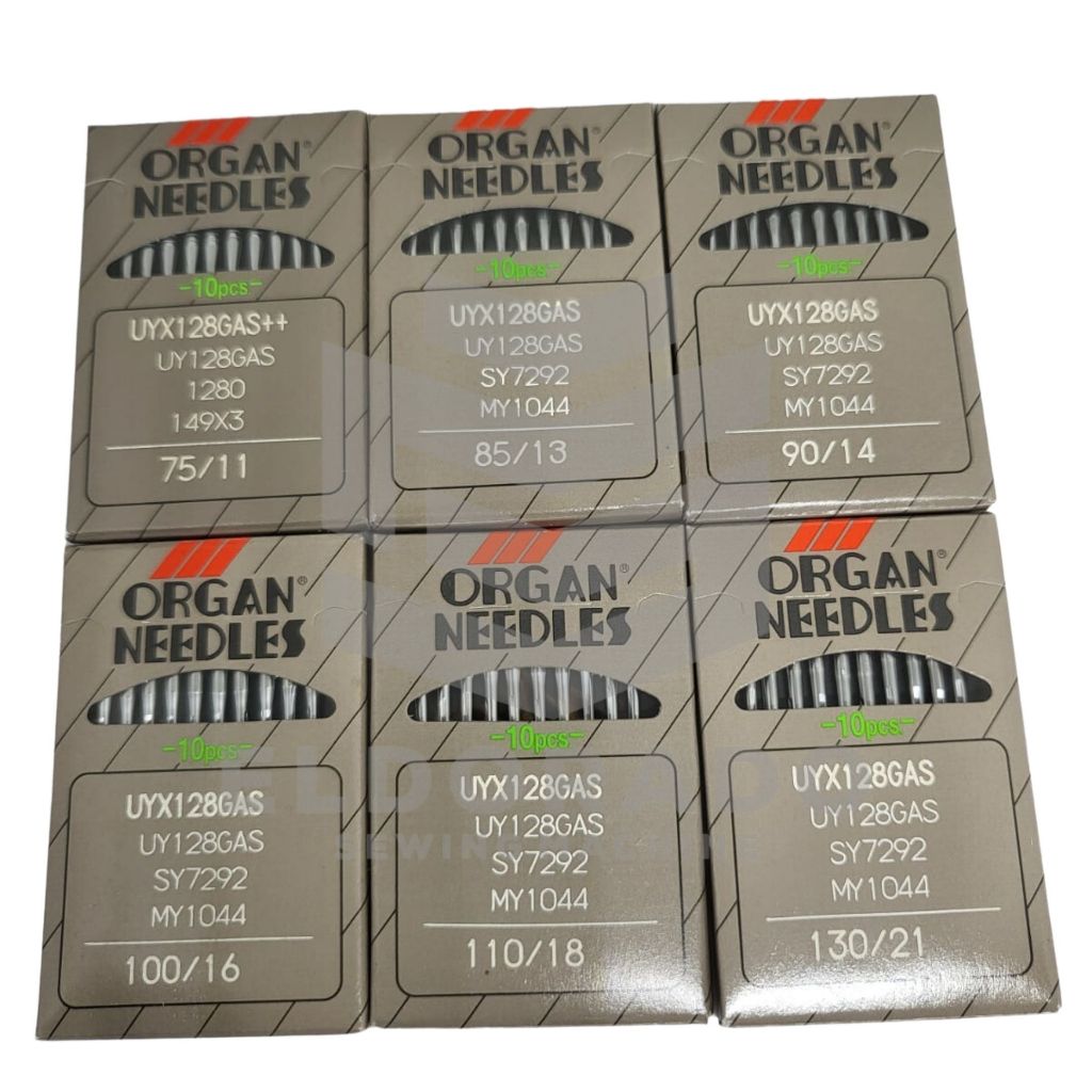 Jual JARUM MESIN UYX128GAS ORGAN NEEDLES UY X 128GAS NO 11 13 14 16 18 21 | Shopee Indonesia
