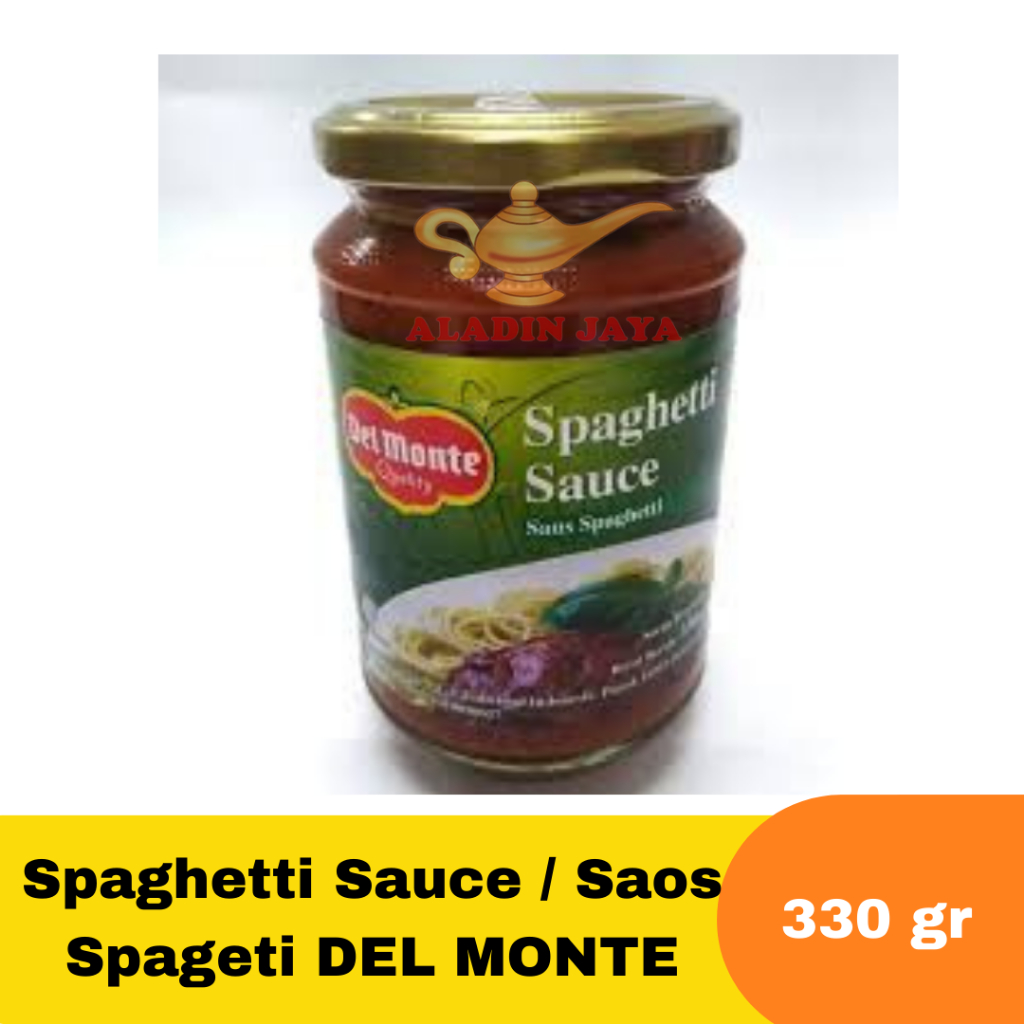 Jual Spaghetti Sauce / Saos Spageti DEL MONTE Ukuran 330 gr | Shopee ...