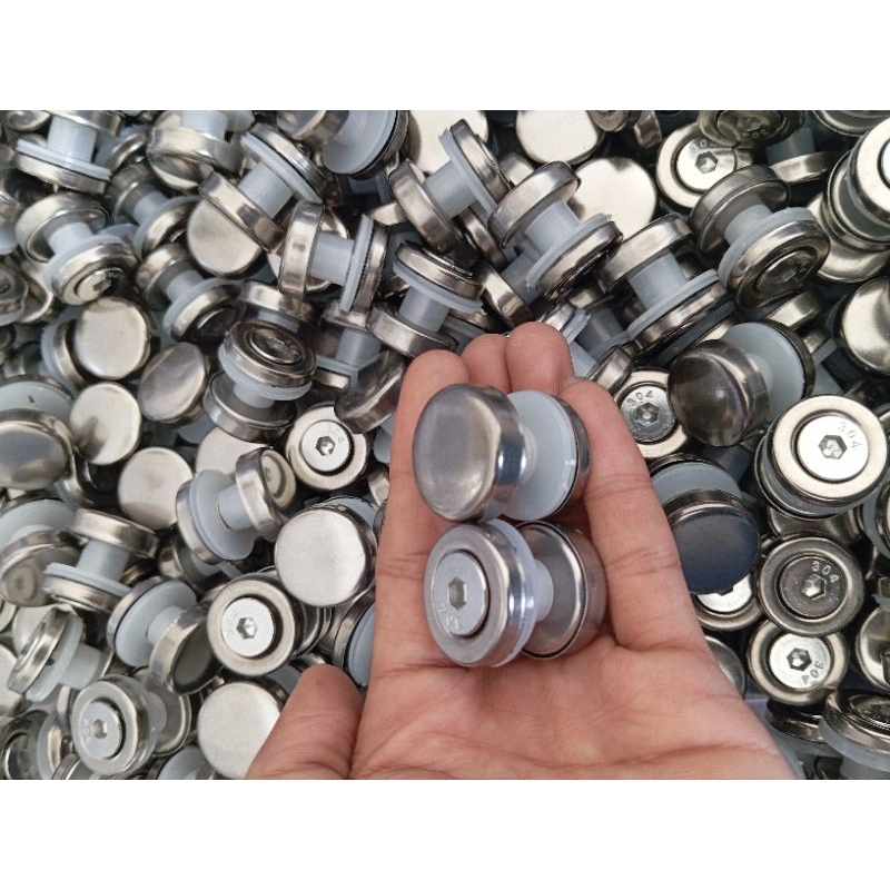 Jual Baut kaca / Penjepit kaca / Spider glass tiang railing tangga ...
