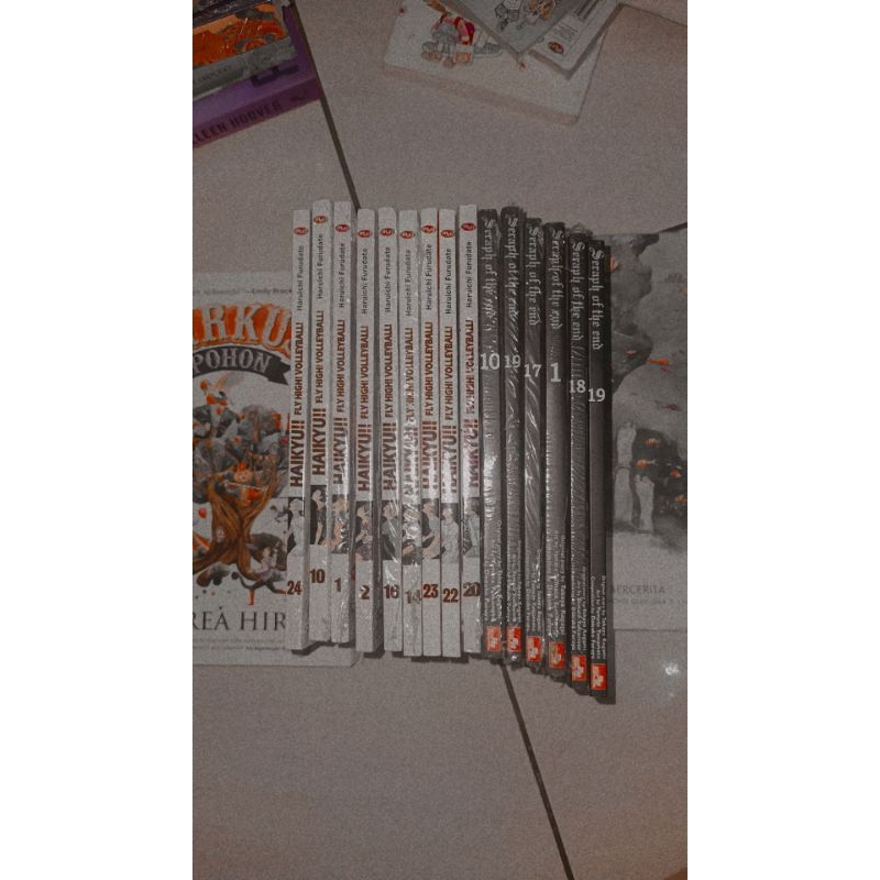 Jual Preloved Manga Haikyuu / Horimiya / SpyXFamily / Owari no Seraph ...