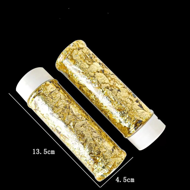 Jual Gold Foil Cake 2 gram / Gold Flakes / Serpihan Lembaran Taburan ...