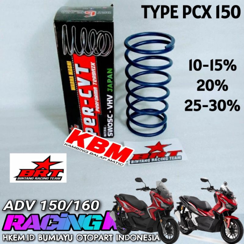 Jual Per CVT ADV 150 Adv 160 1000 Rpm 1500 Rpm 2000 Rpm PerCVT Racing ...