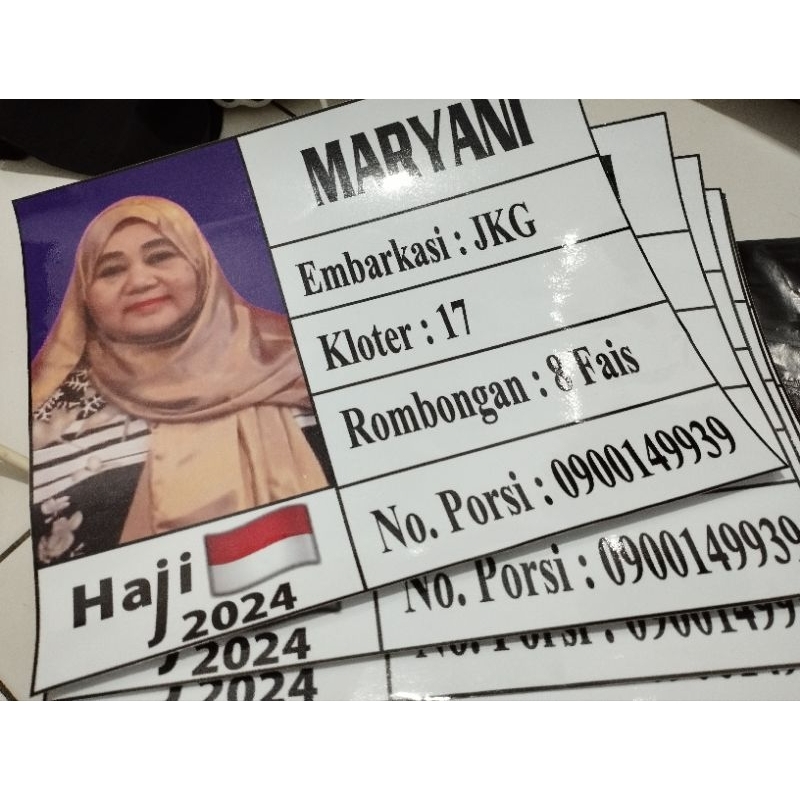 Jual STIKER IDENTITAS KOPER UMROH/HAJI | Shopee Indonesia