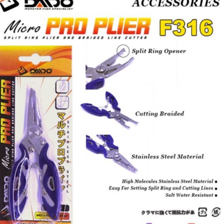 Jual Penjualan Sekarang DAIDO TANG MICRO PRO PLIER F316 TANG MOLLUCAN ...