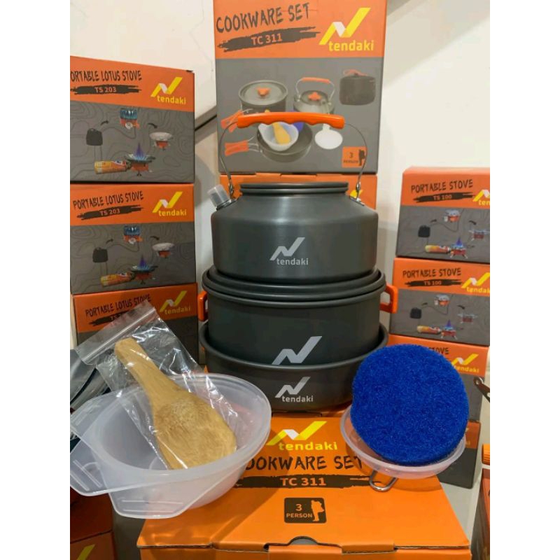 Jual Cookingset TENDAKI TC-311 (Teko) | Shopee Indonesia