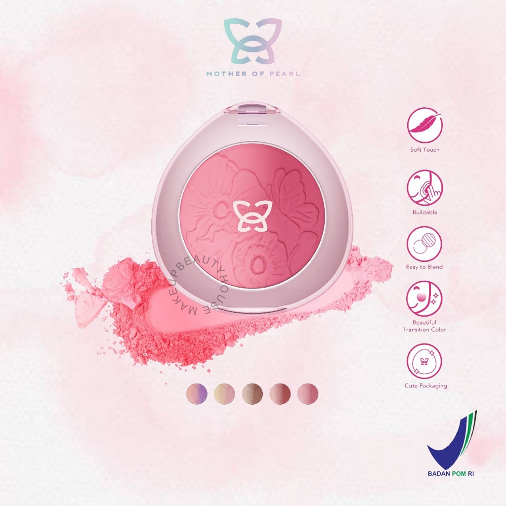 Jual MOTHER OF PEARL MOP - Tender Touch Soft Ombré Powder Blush ...