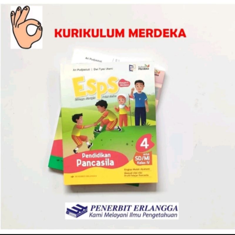 Jual Esps Pendidikan Pancasila Revisi SD / MI Kelas 1 2 3 4 5 6 Kurikulum Merdeka Erlangga ...