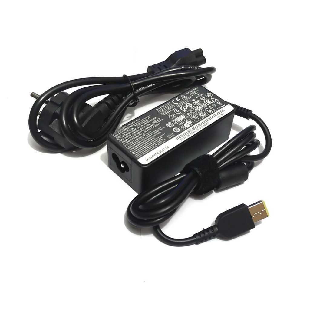 Jual Adaptor Charger Laptop for Lenovo ThinkPad 20V 3.25A 65W USB/T431s ...