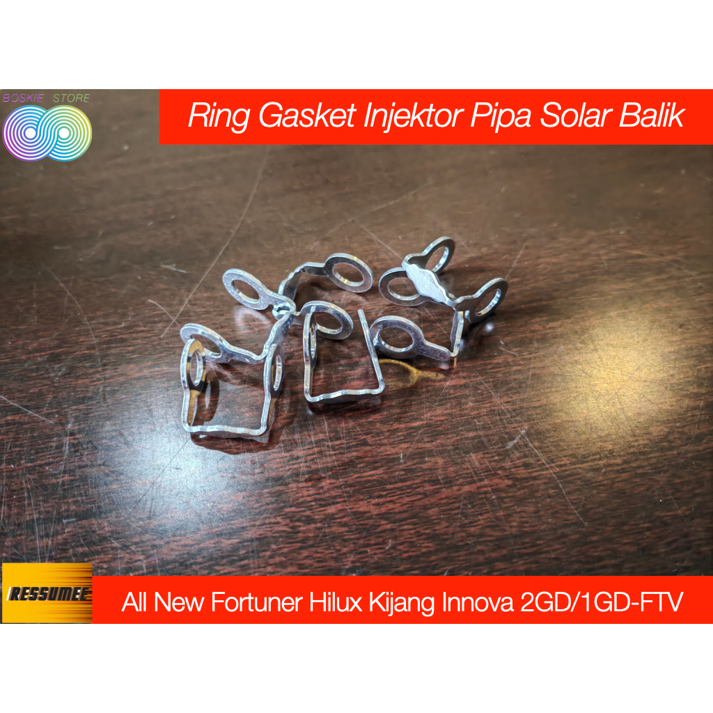 Jual Ring Gasket Injektor Pipa Solar Balik Toyota Fortuner Hilux Innova ...