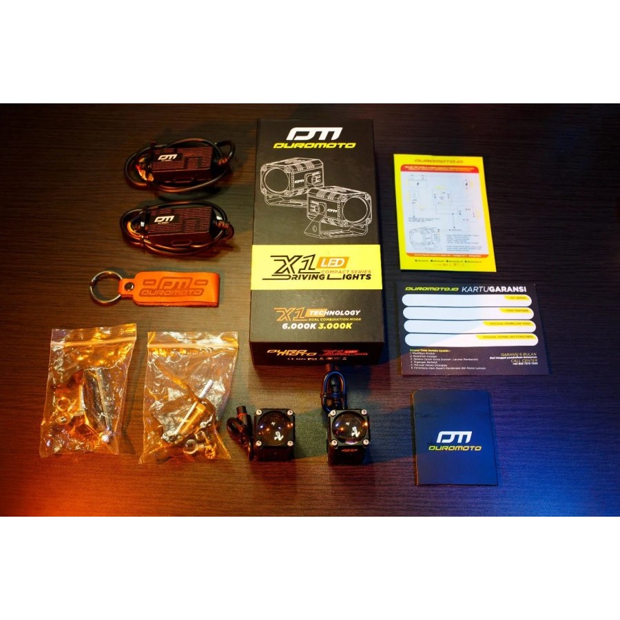 Jual X1 40 WATT LAMPU DUROMOTO M1 LAMPU TEMBAK LED FOGLAMP MOTOR MOBIL ...