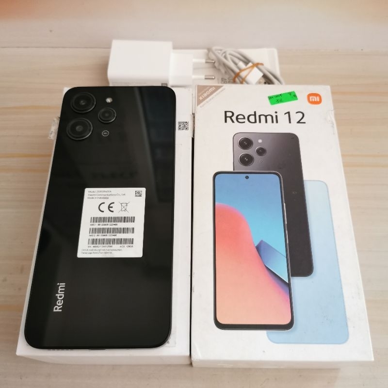 Jual Redmi 12 ram 8GB 128GB Bekas - Fullset Resmi - second | Shopee ...