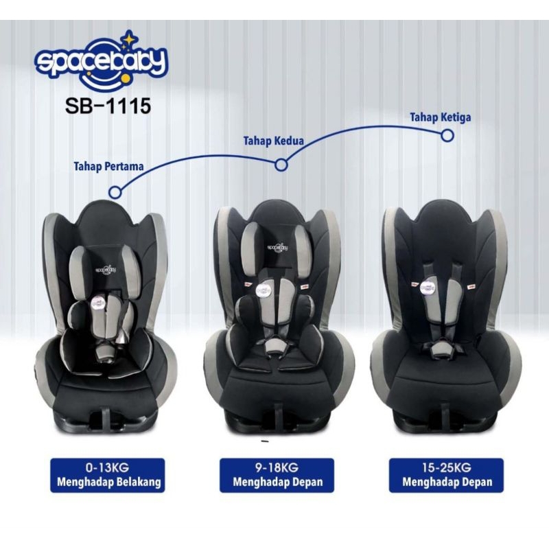Jual SpaceBaby - Carseat SB-1115 / Dudukan Mobil Anak / Dudukan Mobil ...