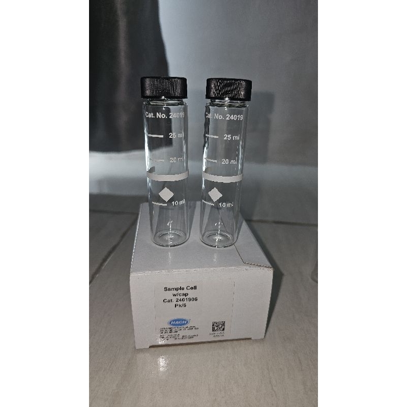 Jual Ecer / 1pcs - Hach 2401906 Glass Sample Cell 25mm for DR900 10-20 ...