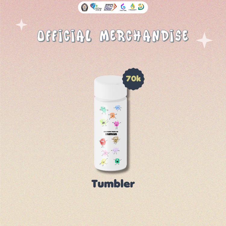 Jual Tumbler Undip - Official Merchandise by Ekotif Bem Undip 2024 ...