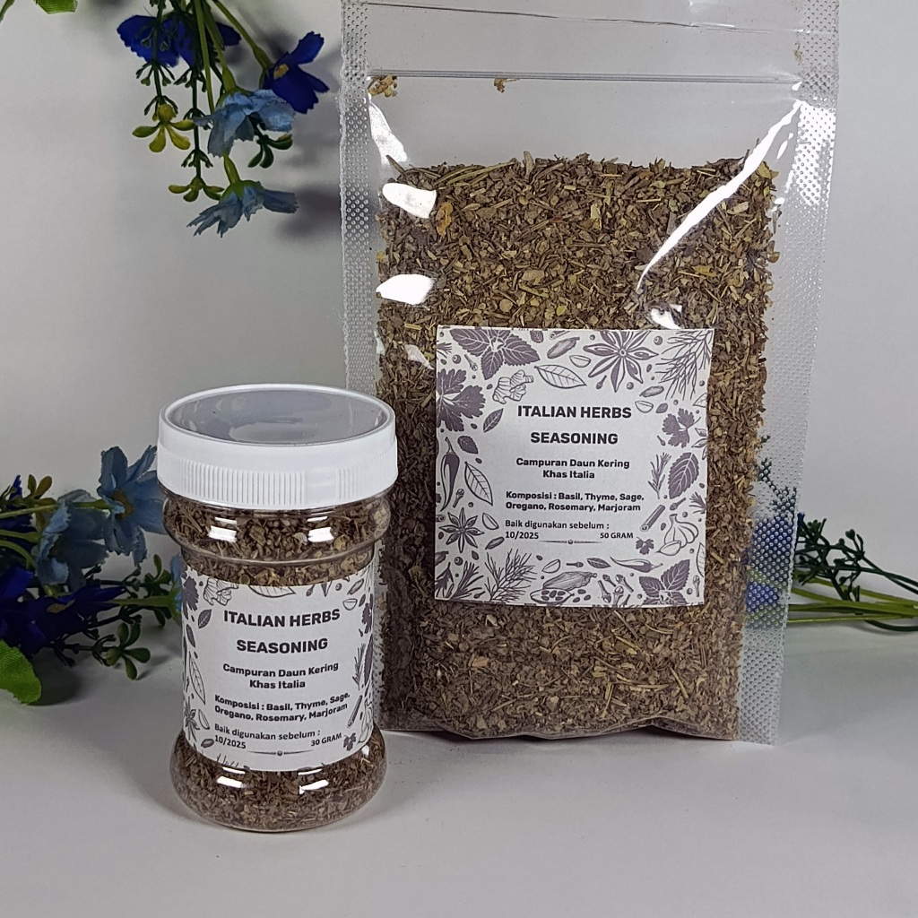 Jual Italian Mixed Herbs Ukuran 25 - 100 gram | Shopee Indonesia