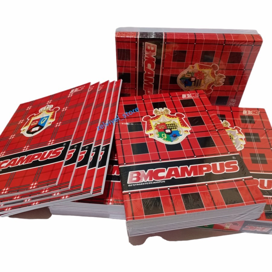 Jual Buku Campus 36 Isi 10 pcs / Buku Tulis BMC 36 Campus isi 5 pcs ...