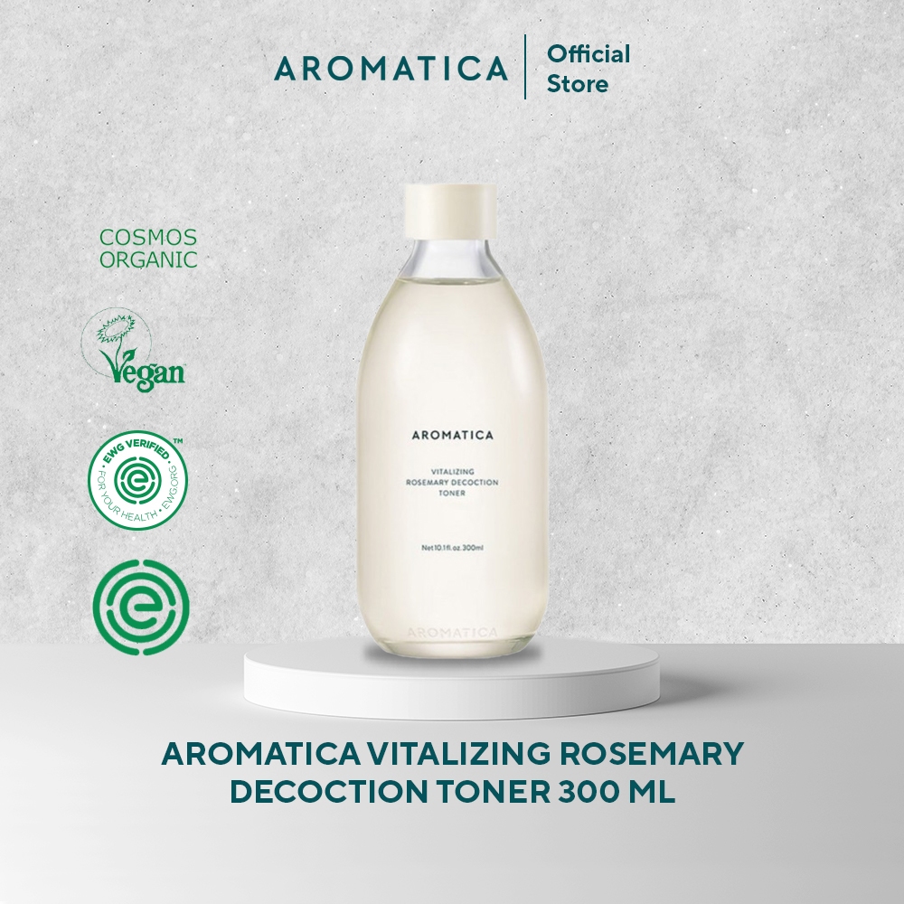 Jual Aromatica Vitalizing Rosemary Decoction Toner 300 Ml | Shopee ...
