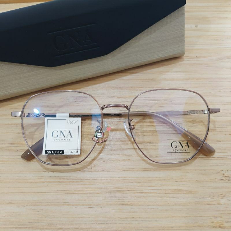 Jual Frame Kacamata Original GNA Eyewear W-3099 | Shopee Indonesia