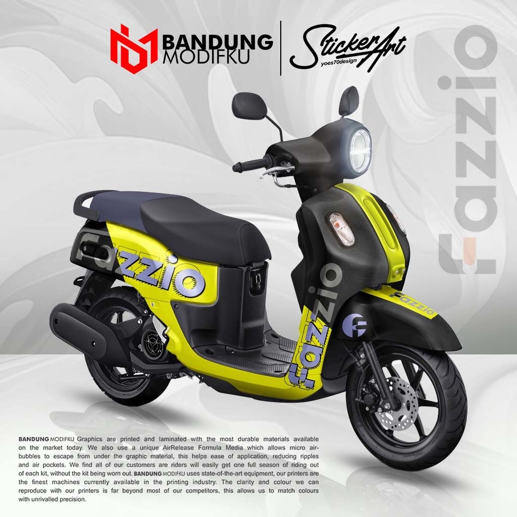 Jual DECAL FULLBODY FAZZIO / Stiker Fullbody YAMAHA FAZZIO 2022-2023 ...