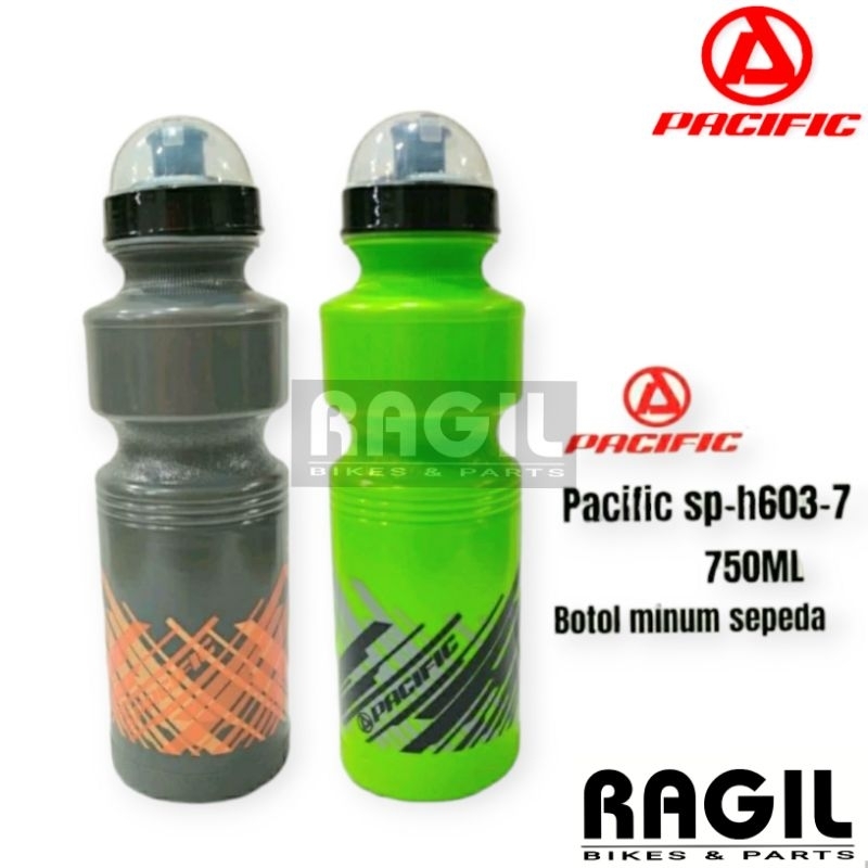 Jual BOTOL AIR MINUM SEPEDA PACIFIC SP-H603-7 BOTTLE 750ML 750 ML HIJAU ...