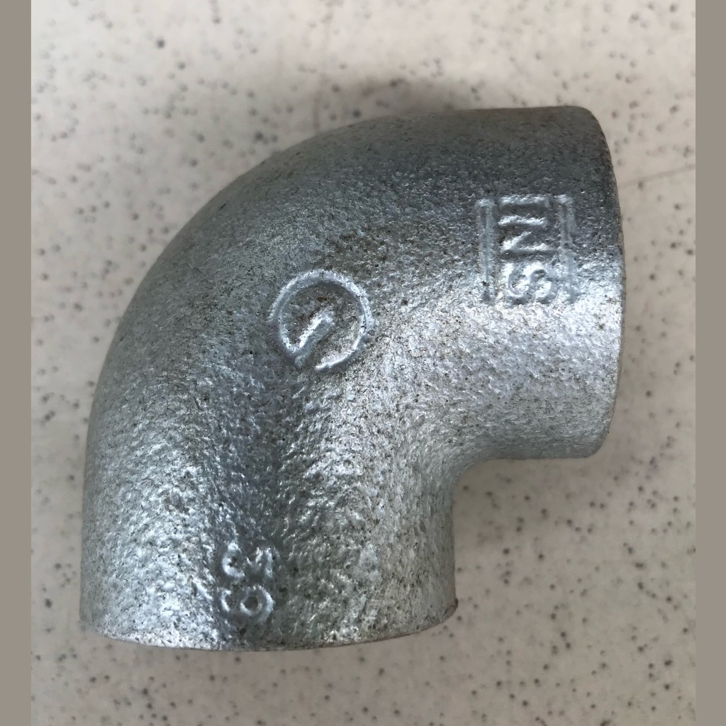 Jual Elbow Galvanis 1 " Inchi 90 Derajat - Knee Besi Galvanis | Shopee Indonesia